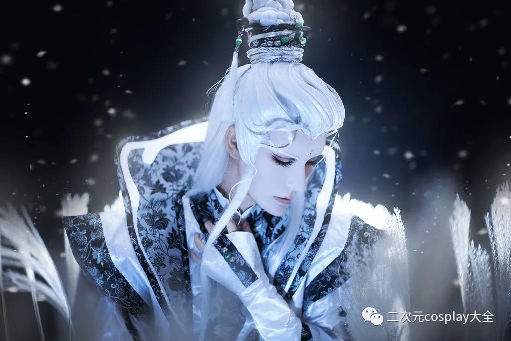 惊艳如画，《金光布袋戏》颢天玄宿cos，每一张皆如艺术之作