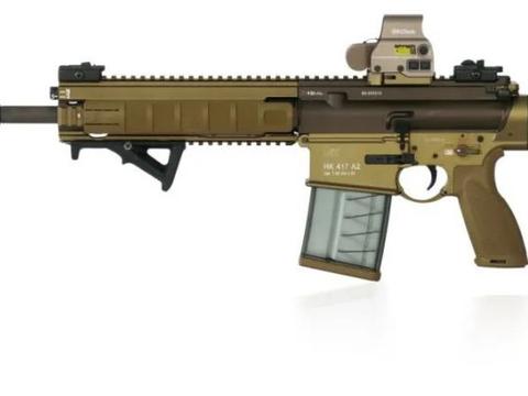 德国推出HK417A2自动步枪，主要作为精确射手步枪用途_新浪新闻