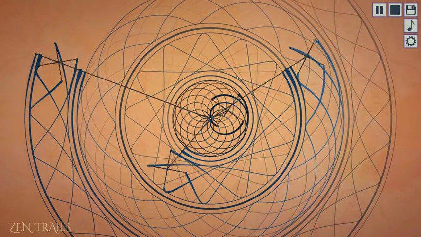 禅意绘图模拟游戏《Zen Trails》现已登陆Steam，售价11元……_新浪新闻