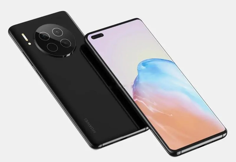 屏下相机泡汤！华为Mate40P真机曝光：双挖孔__财经头条