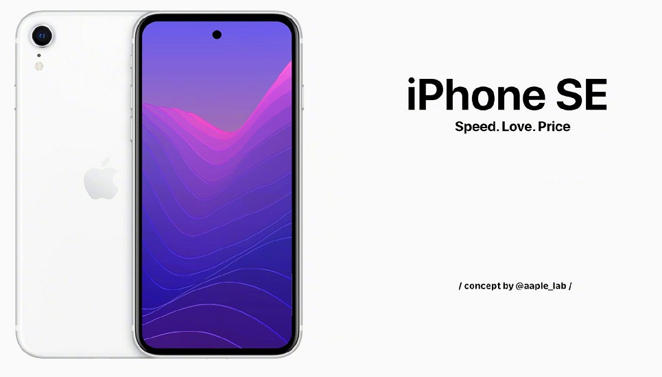 iPhone SE plus又曝全新造型，打孔屏+侧边指纹，安卓还顶得住？__财经头条