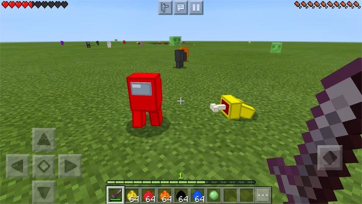 我的世界Among Us版模组，材质包模型高度还原了这款狼人杀游戏_新浪新闻