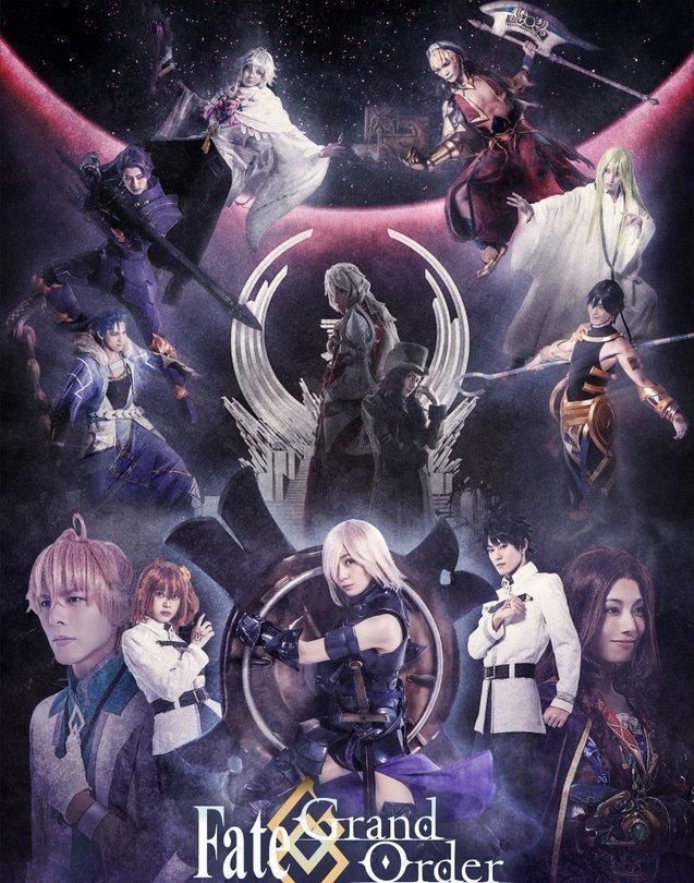 舞台剧《Fate/Grand Order THE STAGE》视觉图+全员定妆照公开