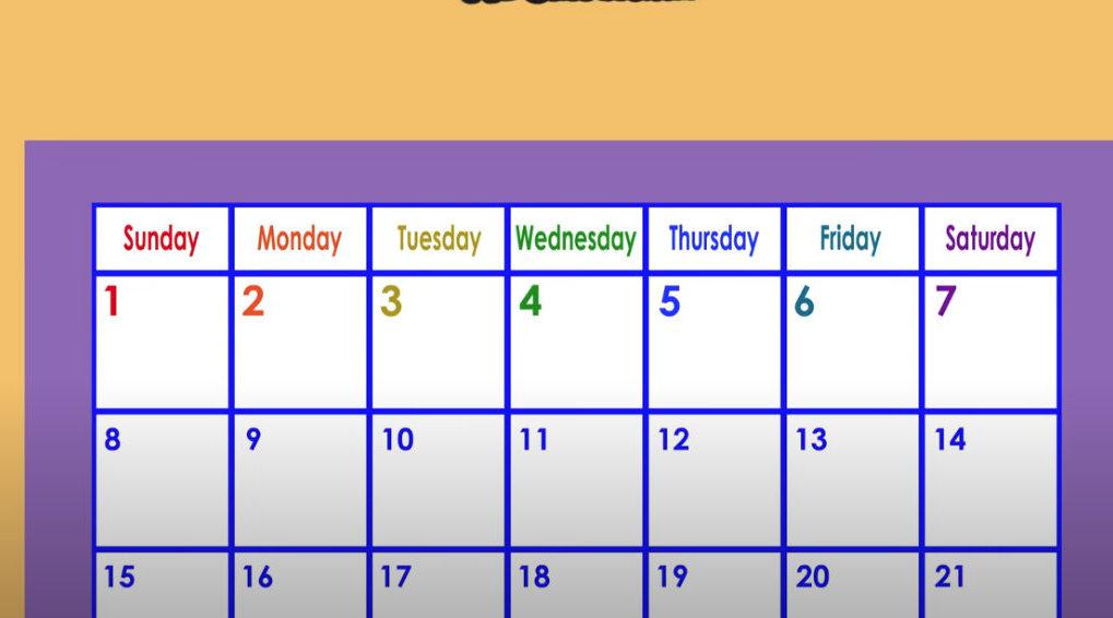 英语启蒙+A Week Is Seven Days_新浪新闻