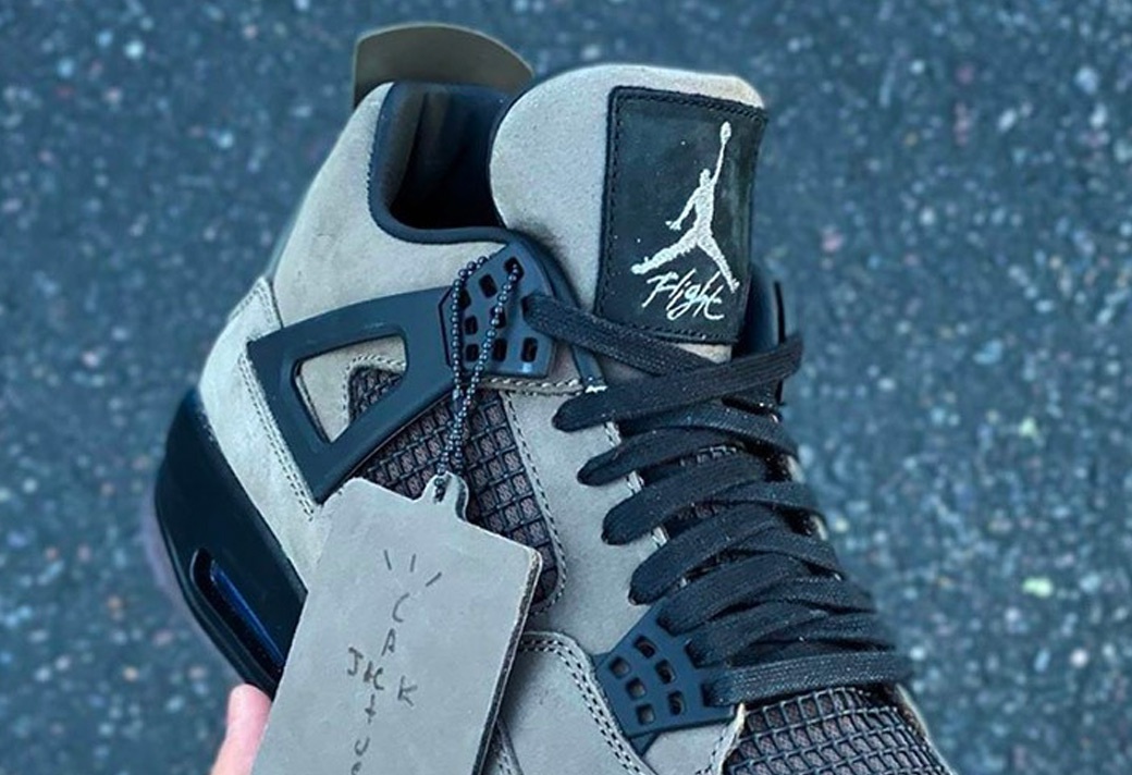 未市售的 Travis Scott x AJ4 亲友限定配色再度曝光