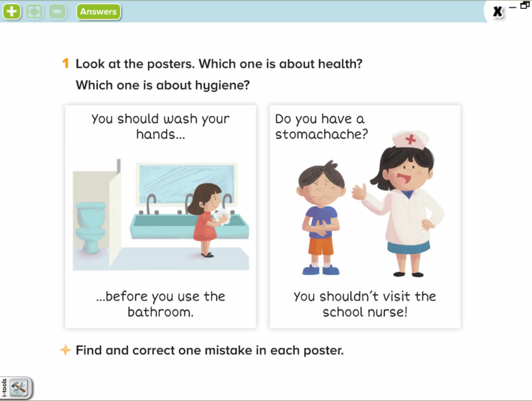 剑桥五级考试KET阅读必考《健康和卫生海报》