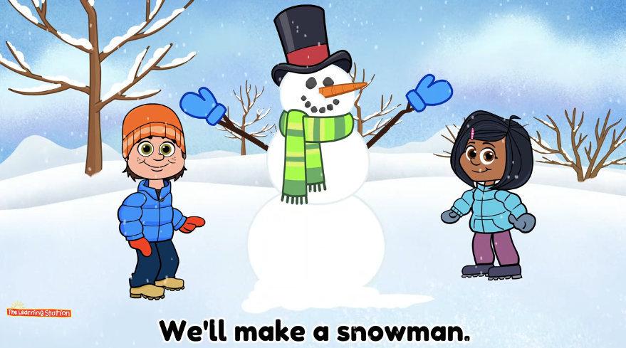 英语启蒙+Snow Man Freeze Song_新浪新闻