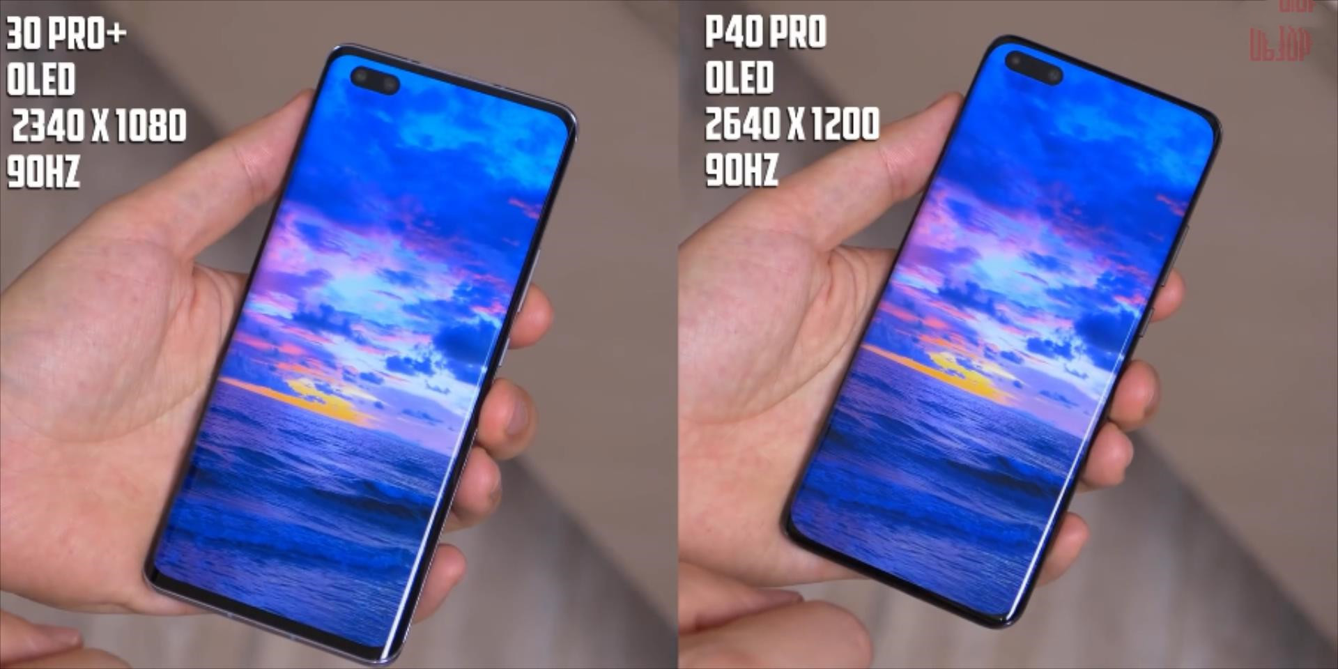 荣耀30Pro+和华为P40Pro真机对比：售价相差1000元，谁更值得买__财经头条