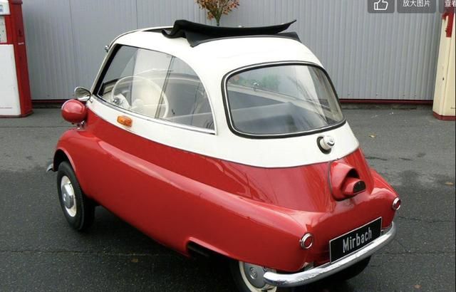 前开门设计,上个世纪的1955款宝马Isetta有够大胆-新浪汽车