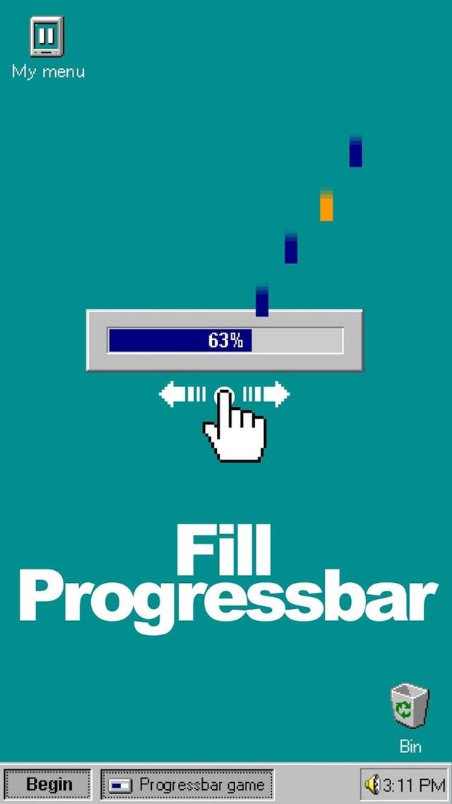 Progressbar95：让你怀旧经典Windows的小游戏|游戏|怀旧|进度条_新浪新闻