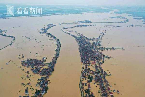 长江淮河太湖持续高水位 93条河流超警21条超保 水利部 安徽 新浪新闻