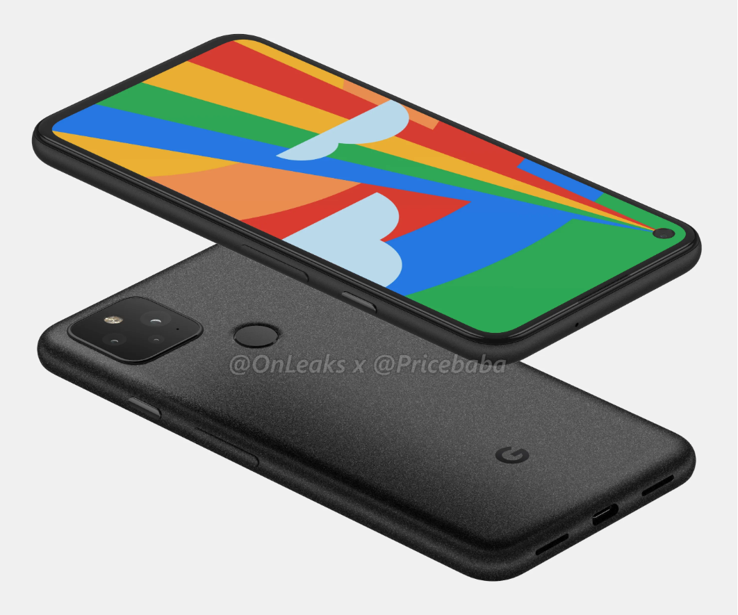 谷歌Pixel 4a 5G、Pixel 5外观渲染图曝光__财经头条