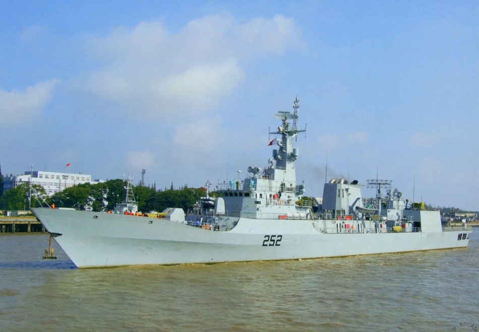 出口巴基斯坦护卫舰下水 中国军舰进军高端军贸市场_手机新浪网