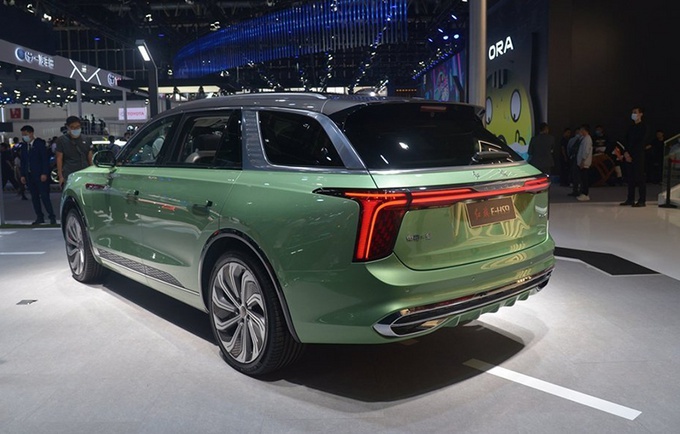 红旗E-HS9预售价55万起！尺寸比特斯拉Model X大，续航可达510km-新浪汽车