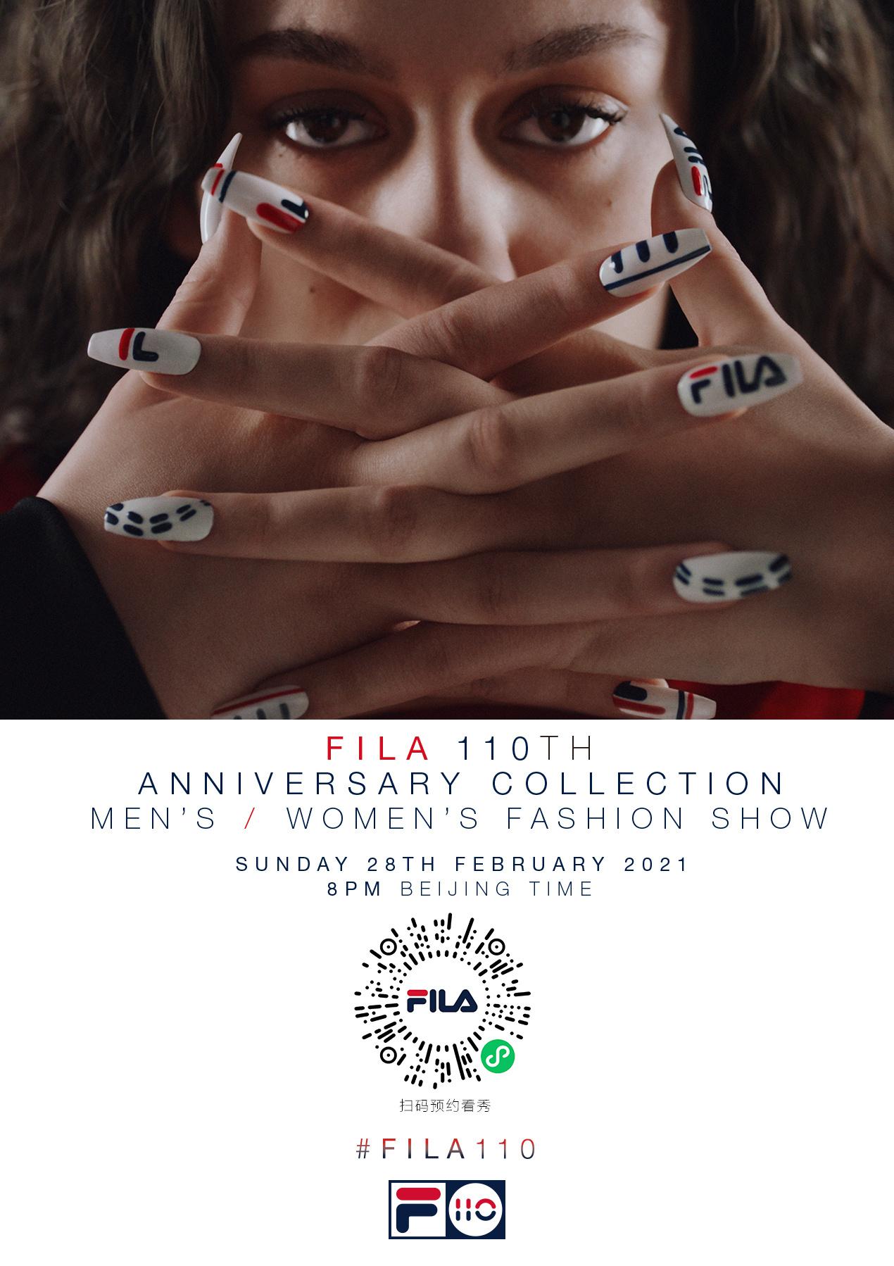 2021年是FILA品牌成立110周年的里程碑……|FILA品牌|米兰时装周_新浪新闻