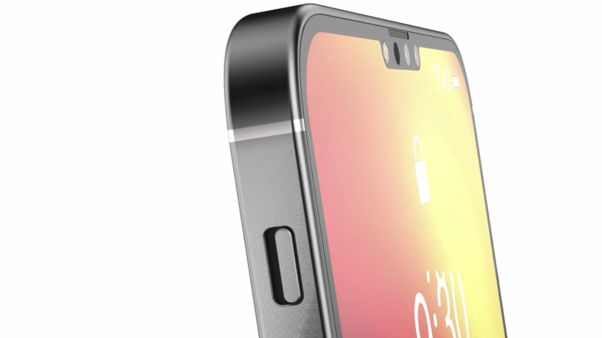 iPhone13Pro渲染图：微缝听筒刘海尺寸更小，支持55W无线闪充__财经头条