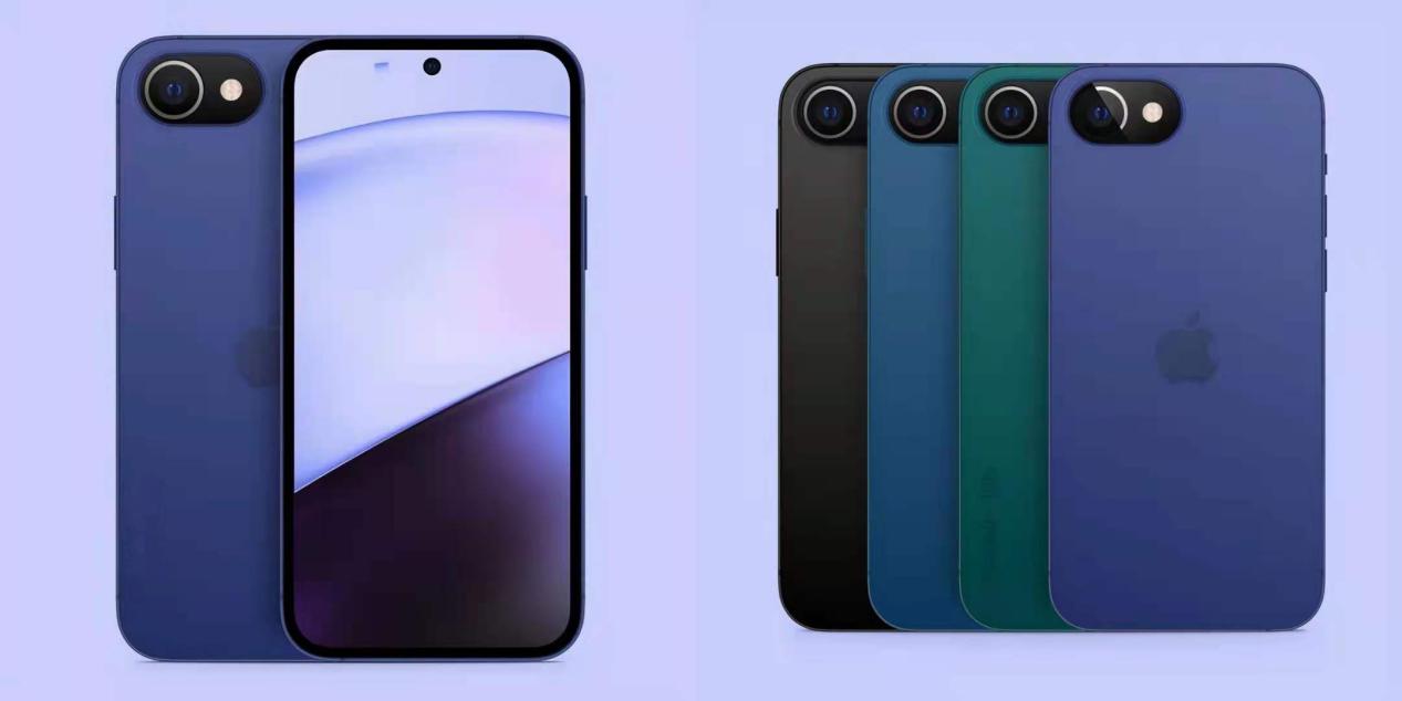 苹果iPhoneSE3最新渲染图，明年后年各有一款LCD屏5G版iPhone__财经头条