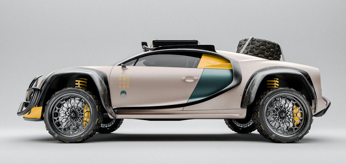 布加迪SUV渲染图来袭，越野气息十足，你难道不心动吗？