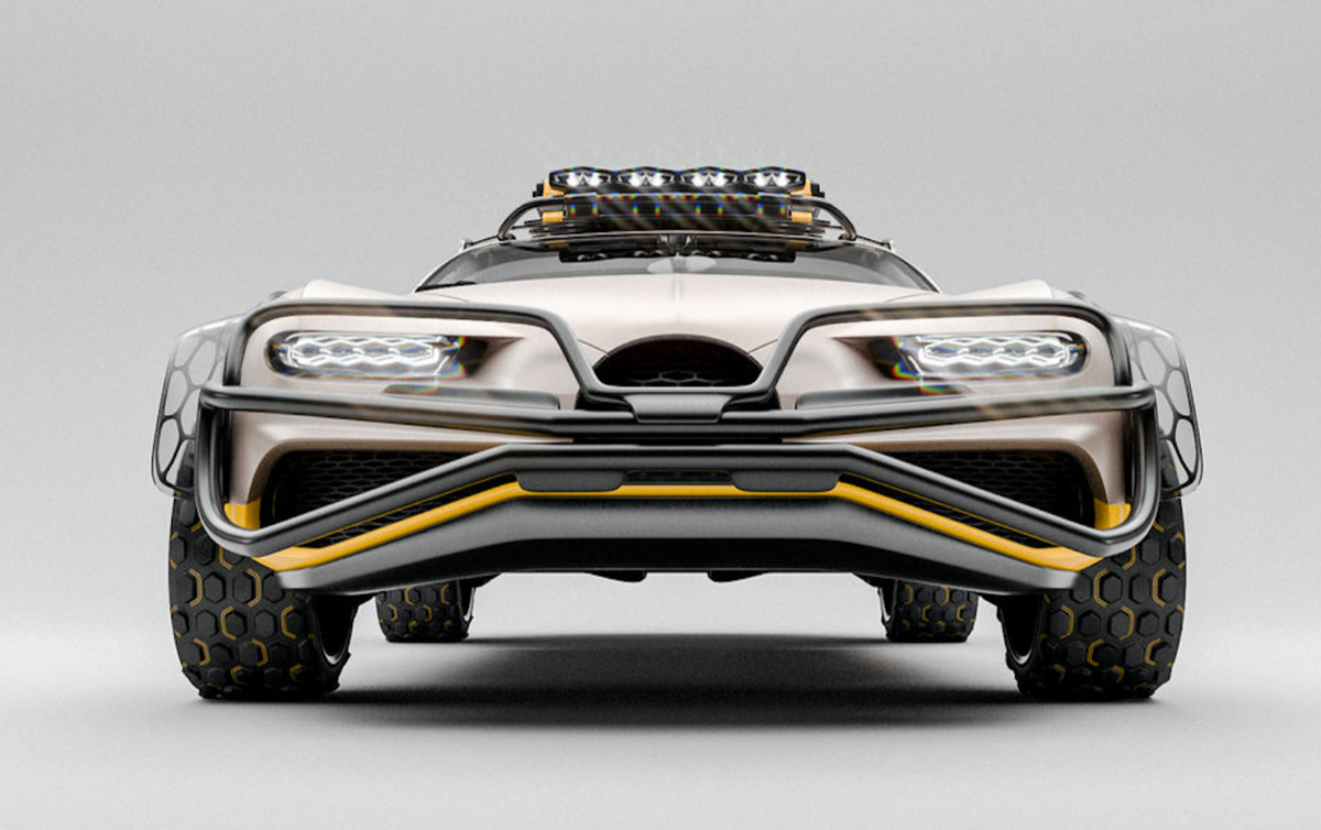 布加迪SUV渲染图来袭，越野气息十足，你难道不心动吗？