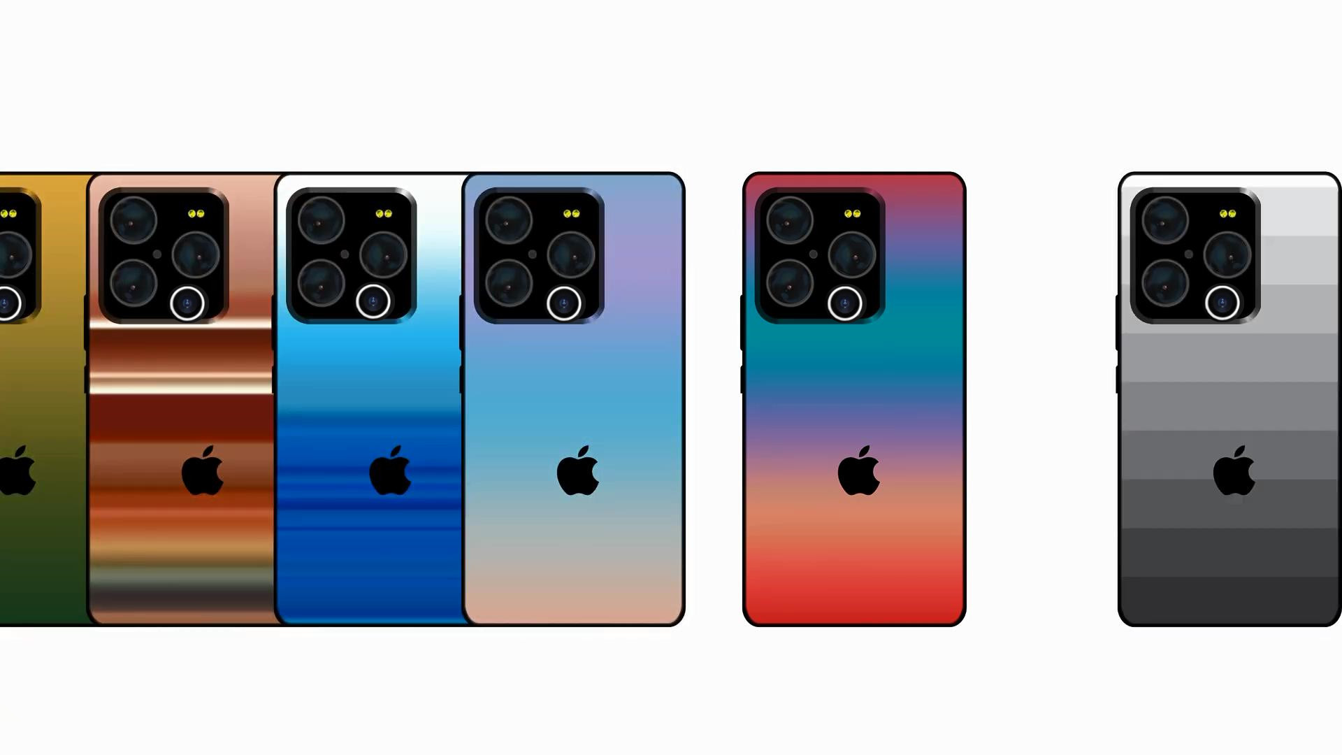 iPhone13Pro渲染图：5000万主摄配微刘海，梦幻色机身有55W快充__财经头条