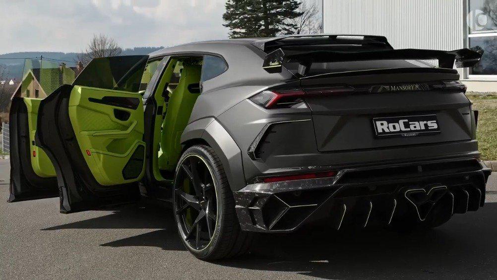 兰博基尼Urus VENATUS by MANSORY 为啥我觉得原厂好看……|外观改装|汽车视频|兰博基尼_新浪新闻