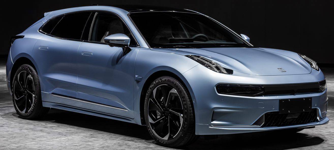 极氪001申报图曝光 外观造型变化不大 可选装迷彩车膜-新浪汽车