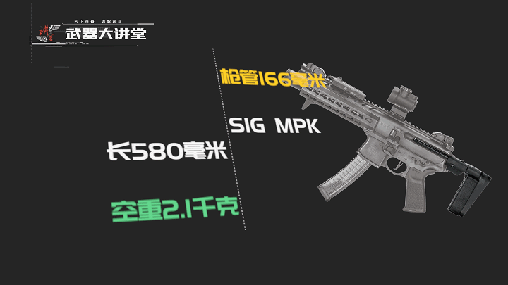 一枪30变，详解SIG MPX系列冲锋枪，与中国79冲有异曲同工之妙