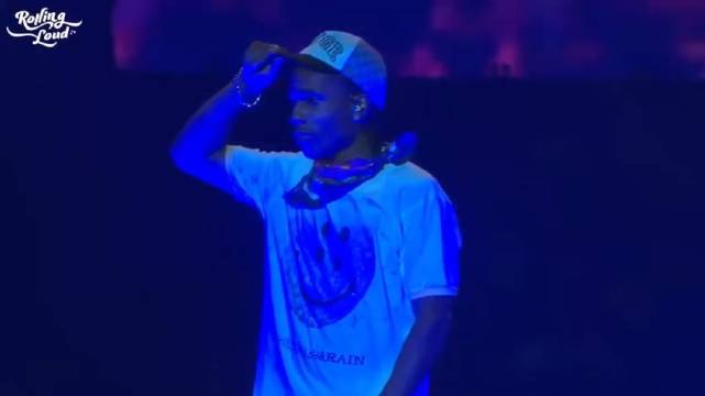 A$AP Rocky最新美国Rolling Loud音乐节全场视频！_新浪新闻
