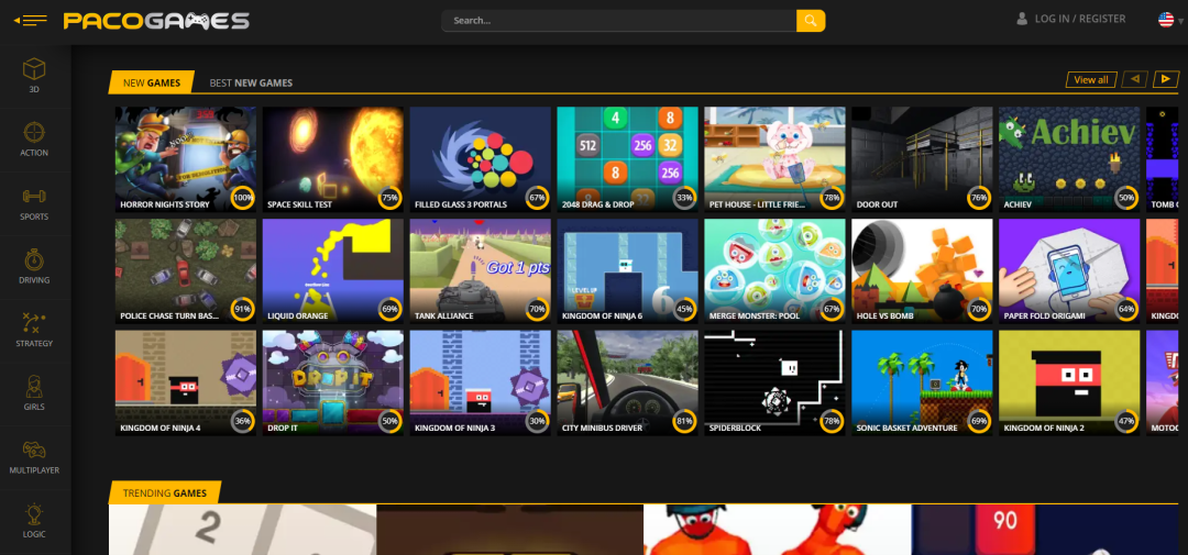 摸鱼必备！这三个堪比 4399 的网站真的很爽__财经头条