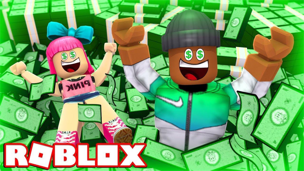 Roblox金钱模拟器：疯狂撒币赚大钱！变成超级大富翁！小格解说_新浪新闻