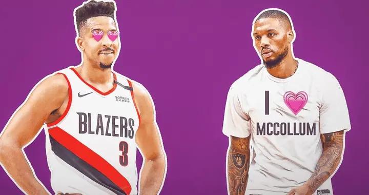 CJ：当初是利拉德鼓励球队选我，每次得分他都为我喝彩|利拉德|开拓者_新浪新闻