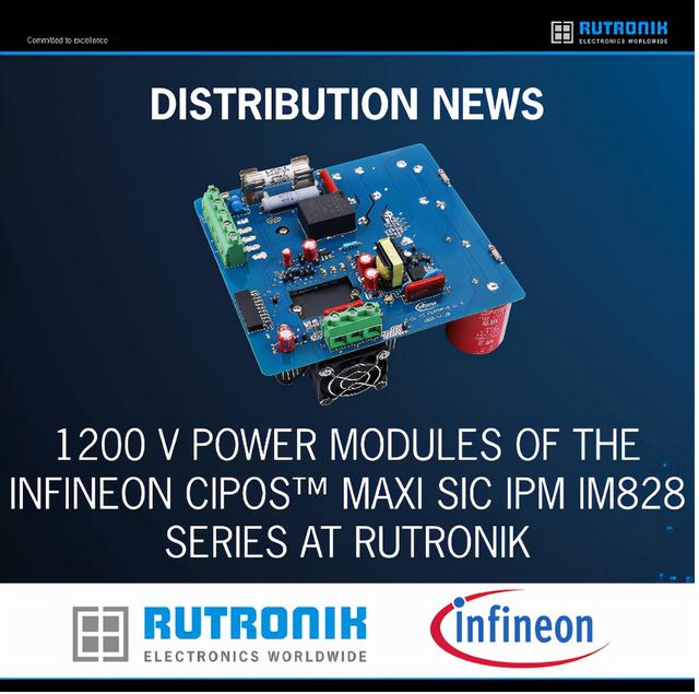 儒卓力提供英飞凌CIPOS™ Maxi SiC IPM IM828系列1200 V电源模块__财经头条
