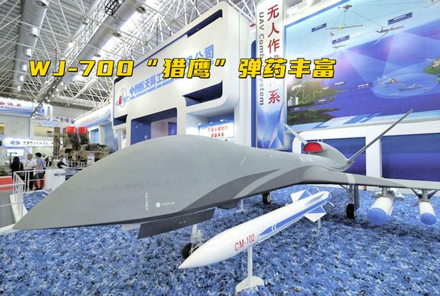 WJ-700“猎鹰”高空高速察打无人机，专打对岸MQ-9B|无人机|美军|猎鹰_新浪新闻