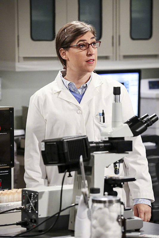 今天是《生活大爆炸》Amy扮演者Mayim