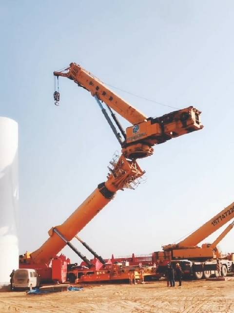 格鲁夫GTK1100，中电安装的大蜘蛛！|_新浪新闻