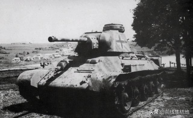 T34-76(r）在德军中冲锋陷阵的T34坦克|T34坦克|德军_新浪新闻