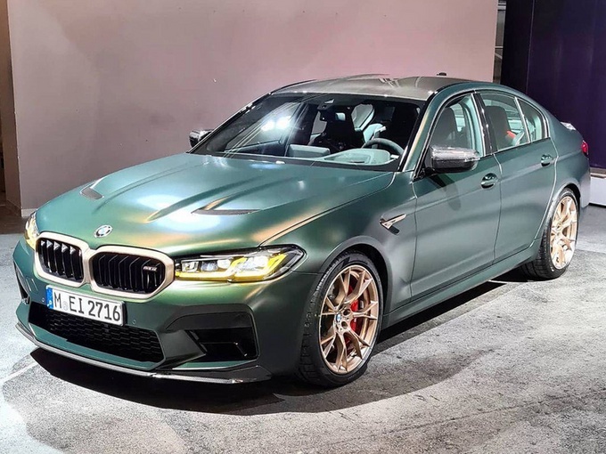 宝马新款M5 CS展厅实拍！搭4.4T+8AT，内饰配置更加丰富