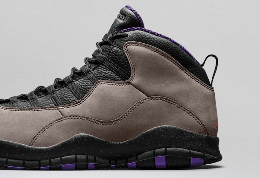 摩卡配色极具质感！全新配色 AJ10 实物曝光！|Air Jordan_新浪新闻