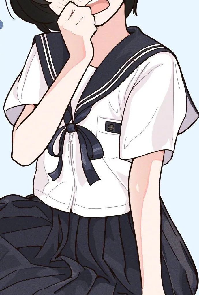 画师笔下的JK制服裙，真的很棒我当场心动！|画师|笔下|制服_新浪新闻