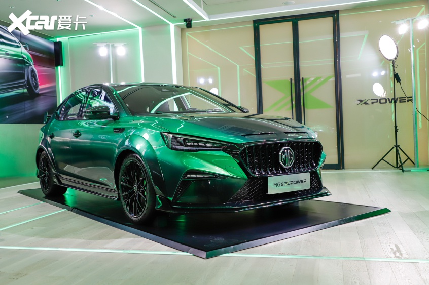 一睹绿色性能猛兽 MG6 XPOWER静态解析