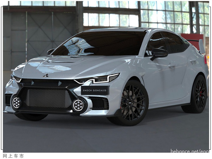 三菱全新一代EVO曝光！搭2.0T发动机，原厂还配大尾翼-新浪汽车