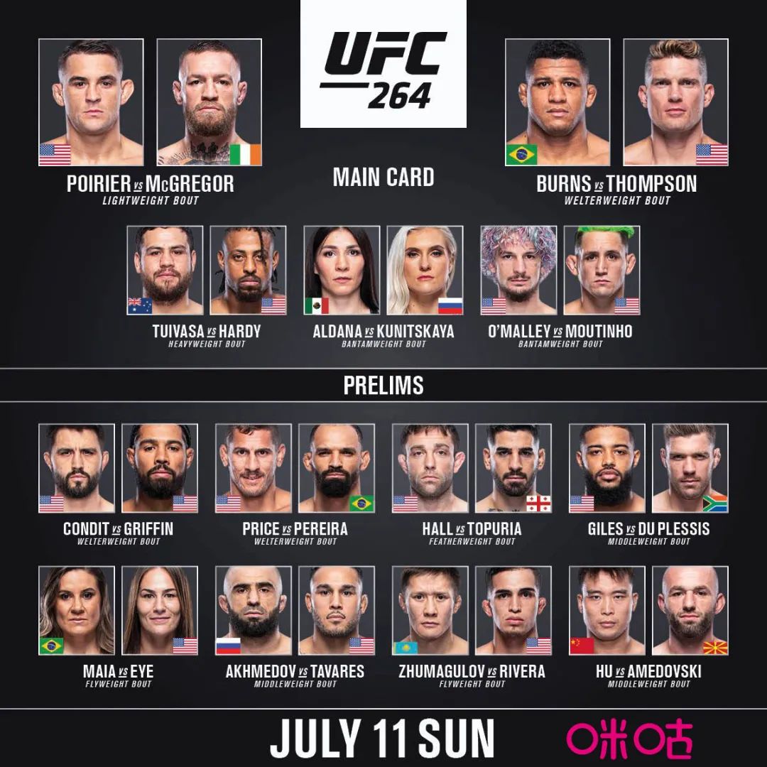 UFC264前瞻 | 重返神坛的路_新浪新闻