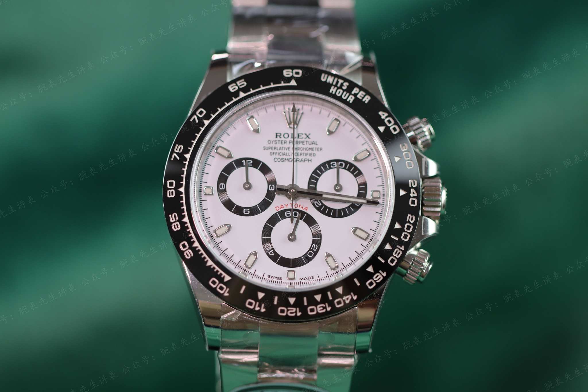 钢迪毕业款：Clean劳力士宇宙计型迪通拿系列116500白盘腕表