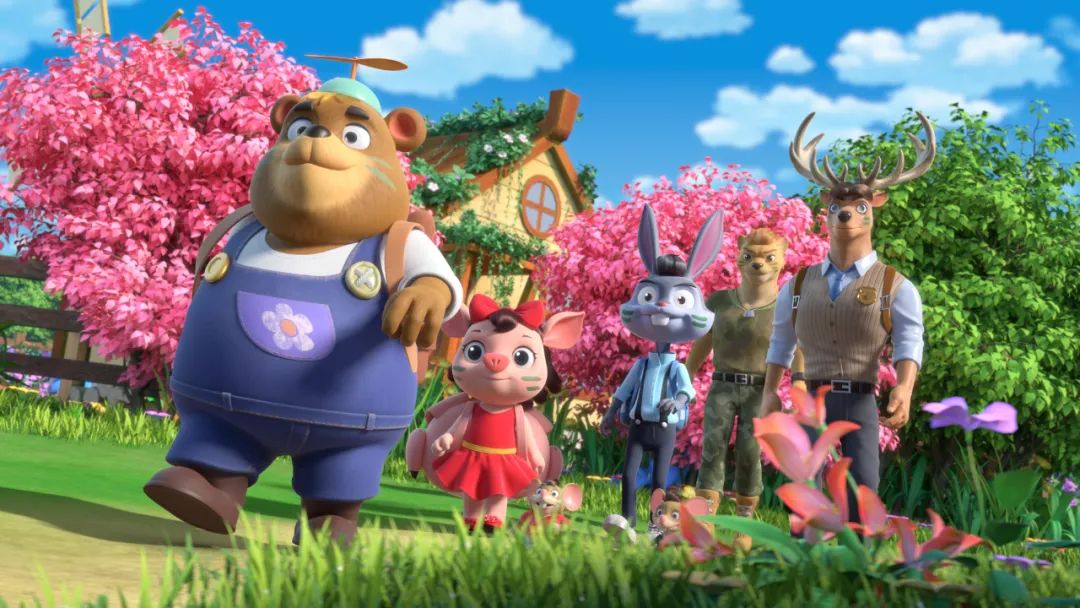 动画片《动物王国的故事》：绘就和谐童话世界，传递向上向善力量|动物王国的故事|珠珠_新浪新闻