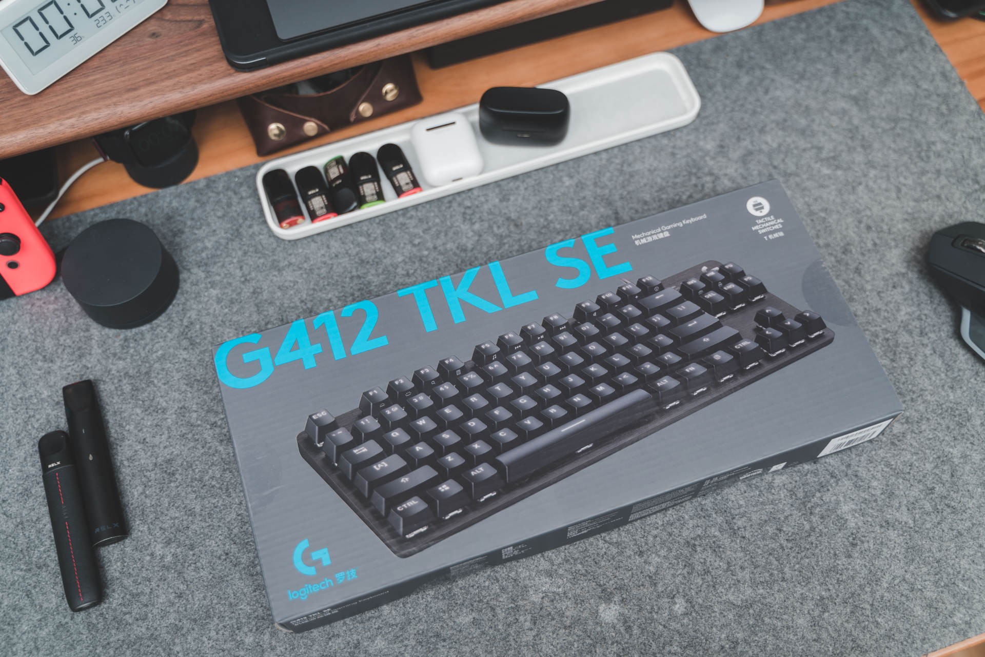 紧凑型桌搭的不二之选，罗技G412 TKL SE亮了__财经头条