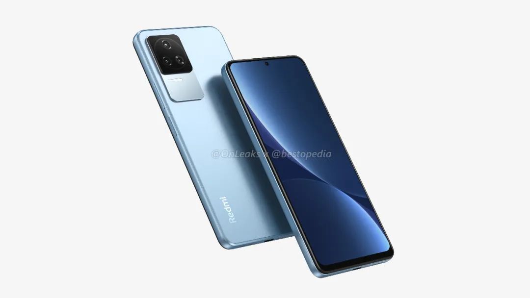 【新机】Redmi K50外观曝光 居中单孔直屏 矩形模组内置圆形三摄__财经头条