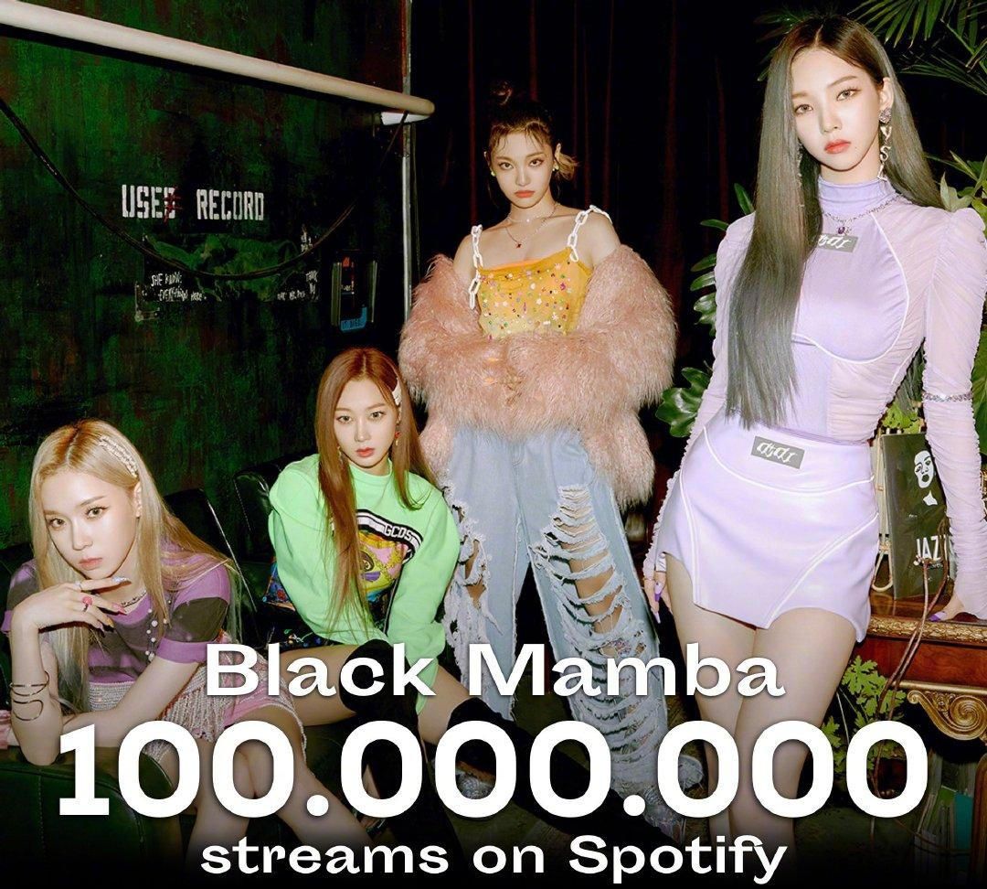 韩媒：aespa出道曲Spotify流媒量破亿，组合第一首