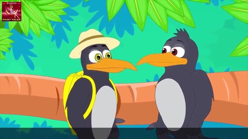 今日经典英语童话故事分享：The Vain Crow《虚荣的乌鸦》|英语_新浪新闻