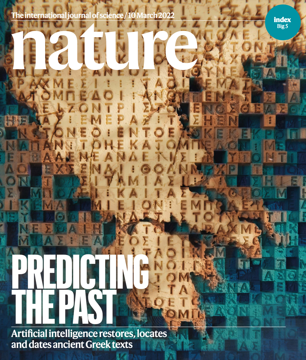 Nature最新封面：DeepMind AI “再下一城”，追寻人类古老文字__财经头条