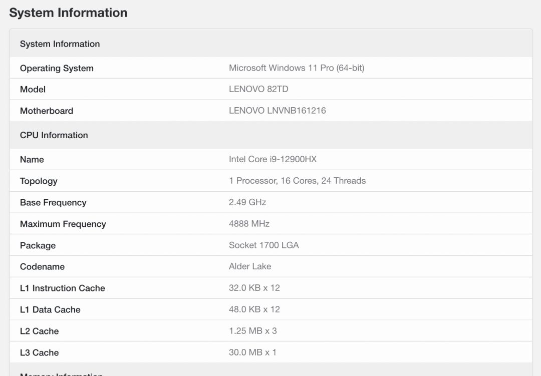 12代酷睿H55处理器i9-12900HX曝光，移动端迎来16核__财经头条